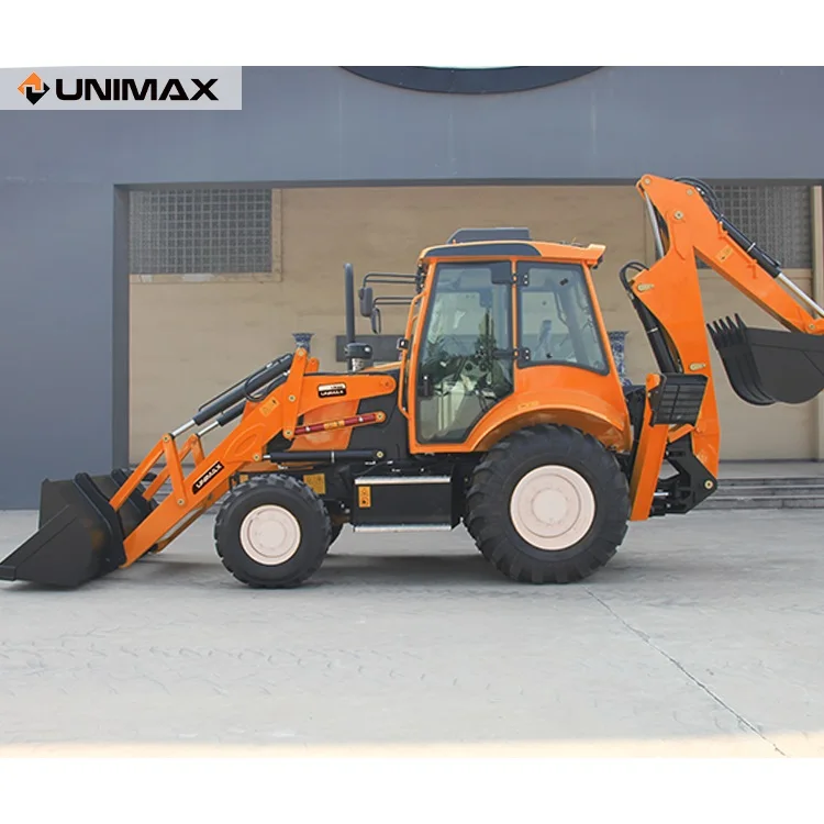 Retroexcavadora Mini Tractor Backhoe Loader With Wheel Backhoe And ...