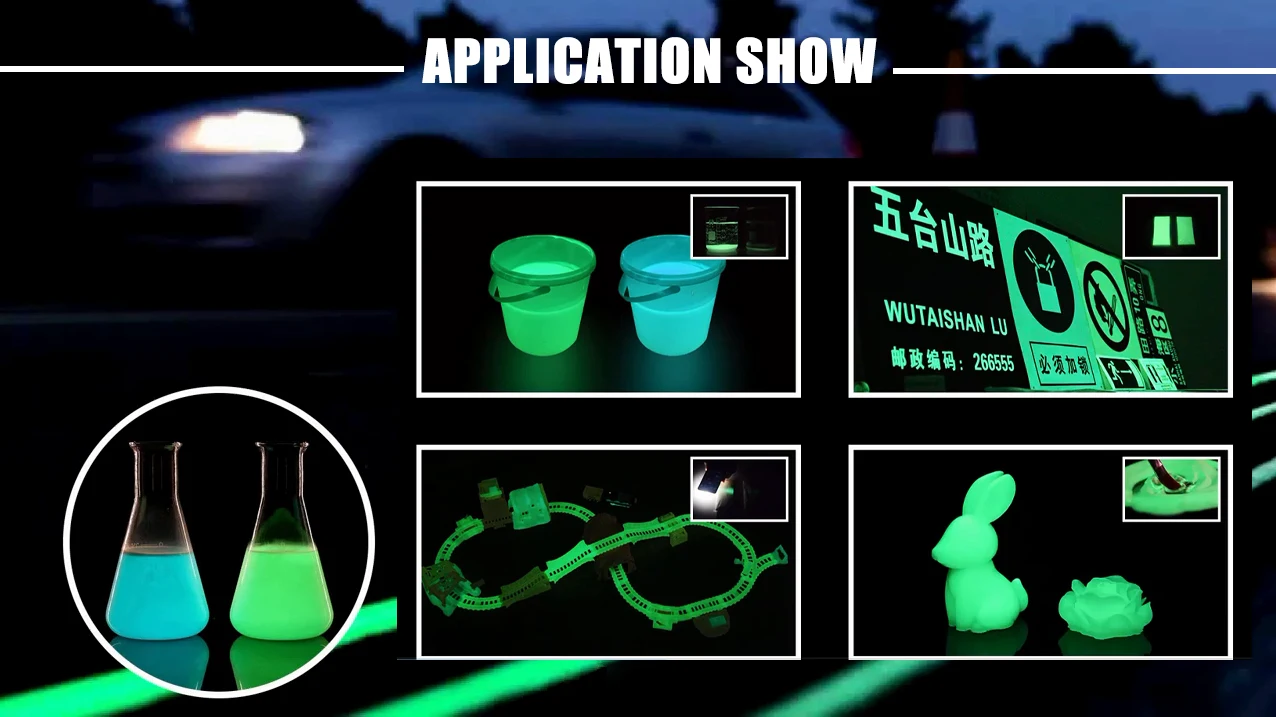 High-quality Brightness Luminous Paint Uv Coating Liquid Luminous Road ...