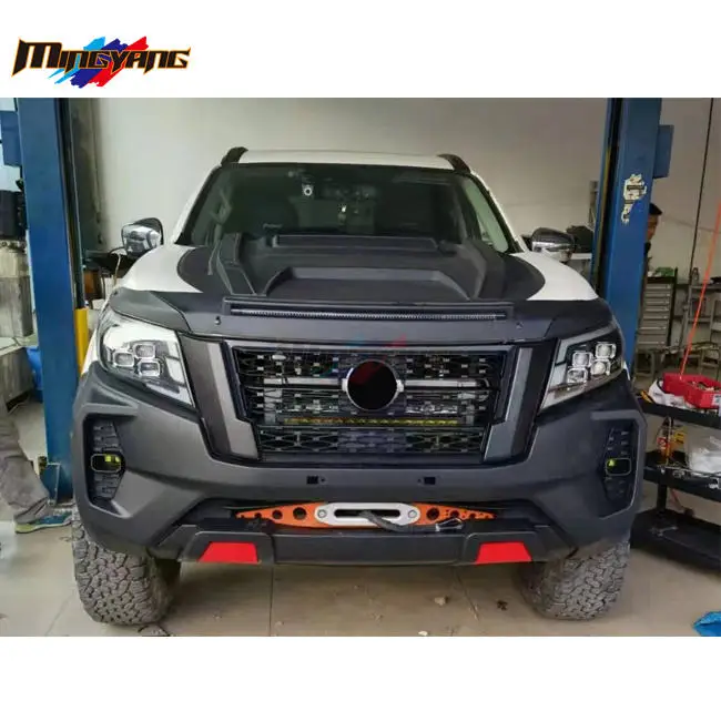 2020 Navara Design Accessories - Front Bumper Facelift for Nissan Terra ...