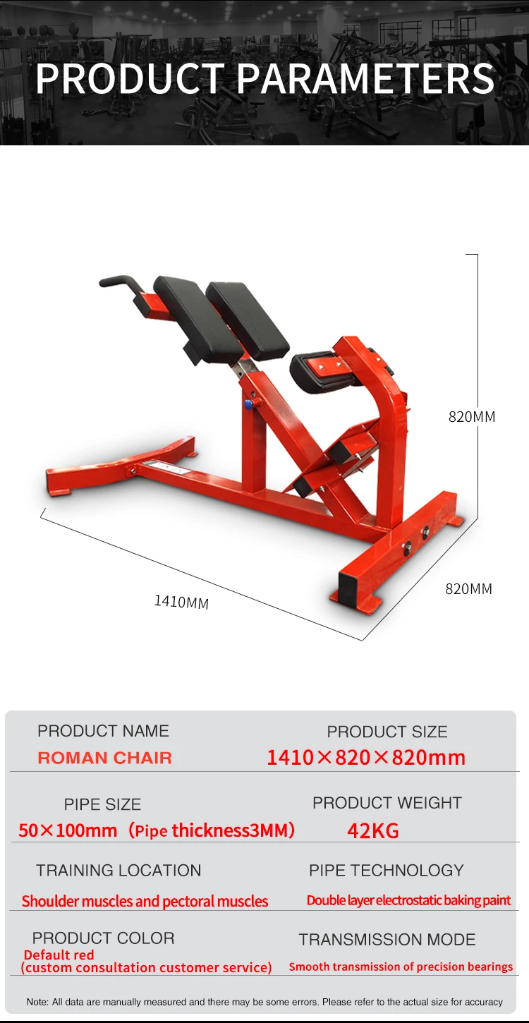 Roman Chair Sit Up Bench Weight Bench Fitness Equipment Squat Rack Chin ...