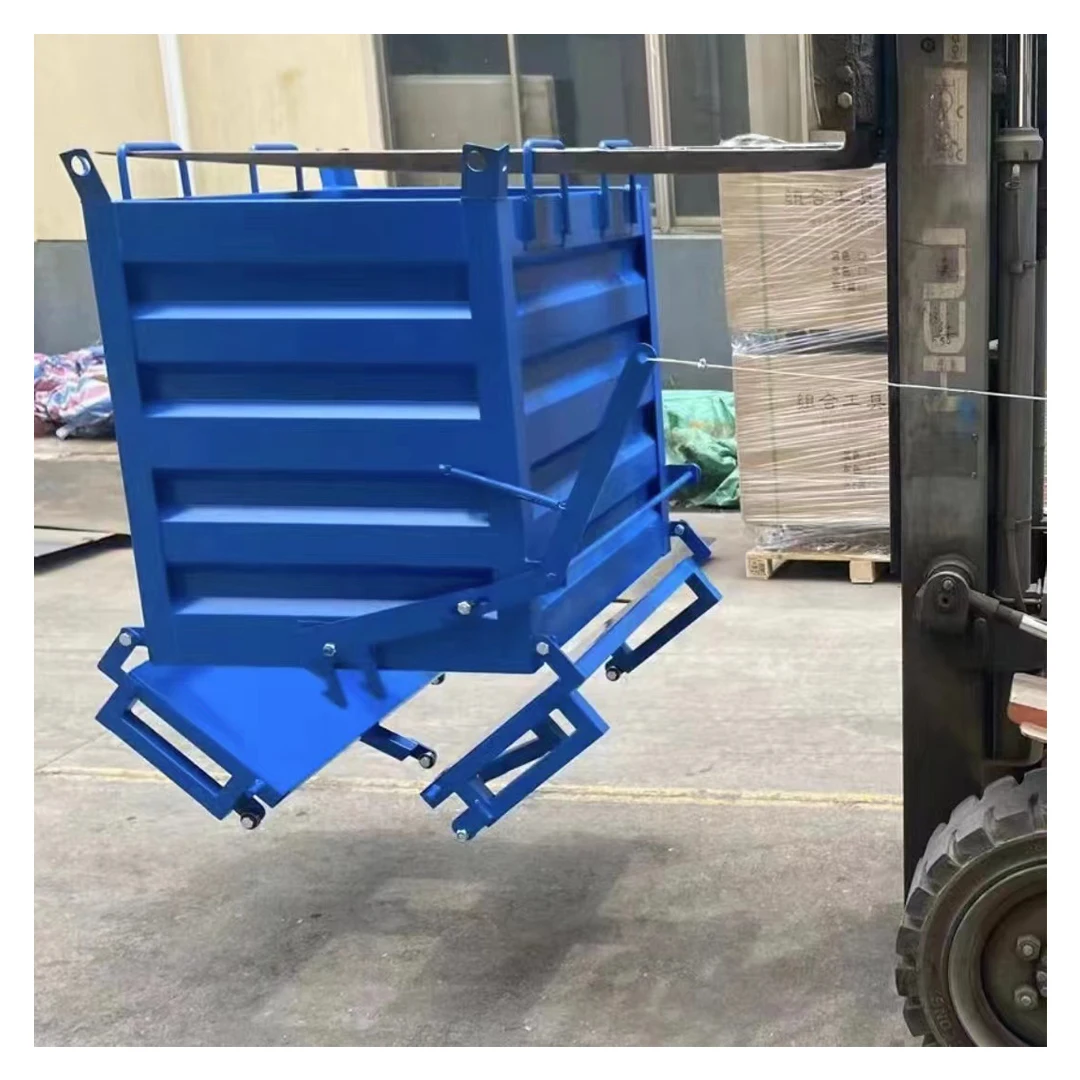 Wholesale Drop Bottom Opening Skip Container For Forklift Bottom ...