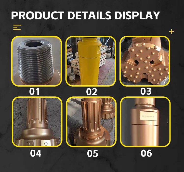 Multi Function Sd12 High Pressure Downhole Drill Dth Hammer Bit For ...