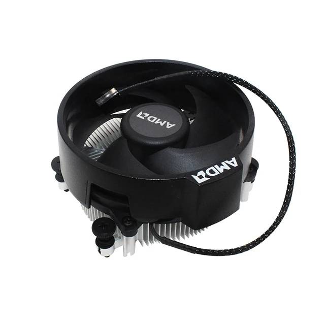 Computer Cpu Cooler Radiator Led Heat Sink Amd Silent 3pin Pc Cpu ...