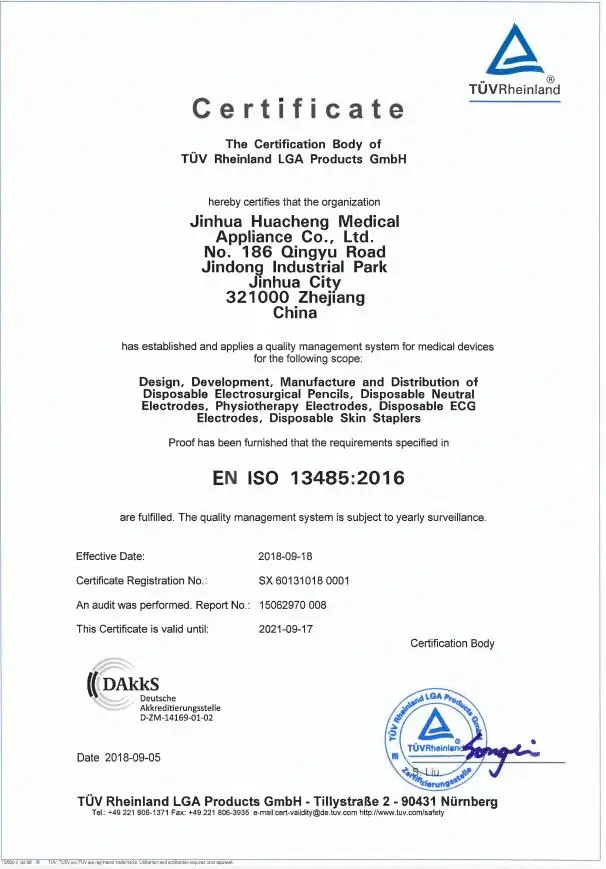 High Frequency Bipolar Grounding Pad for Electrosurgical Cautery