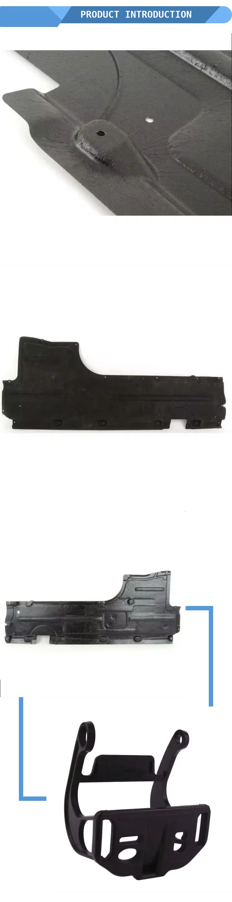 OEM 51757207267 51757207268 Floor Pan Splash Shield Underbody Paneling ...