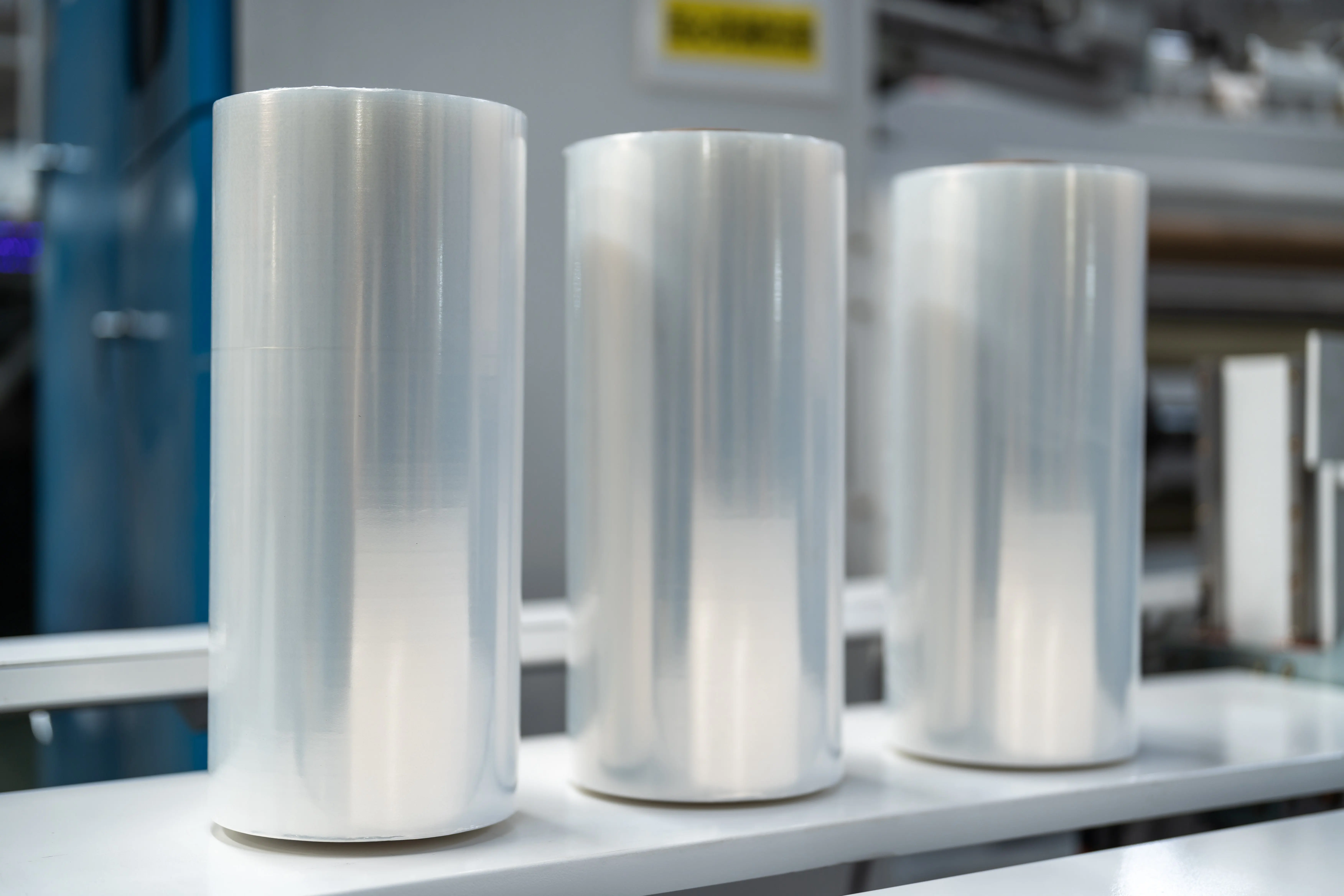 Lldpe Hand Stretch Film Plastic Stretch Wrap Transparent Lldpe Stretch ...