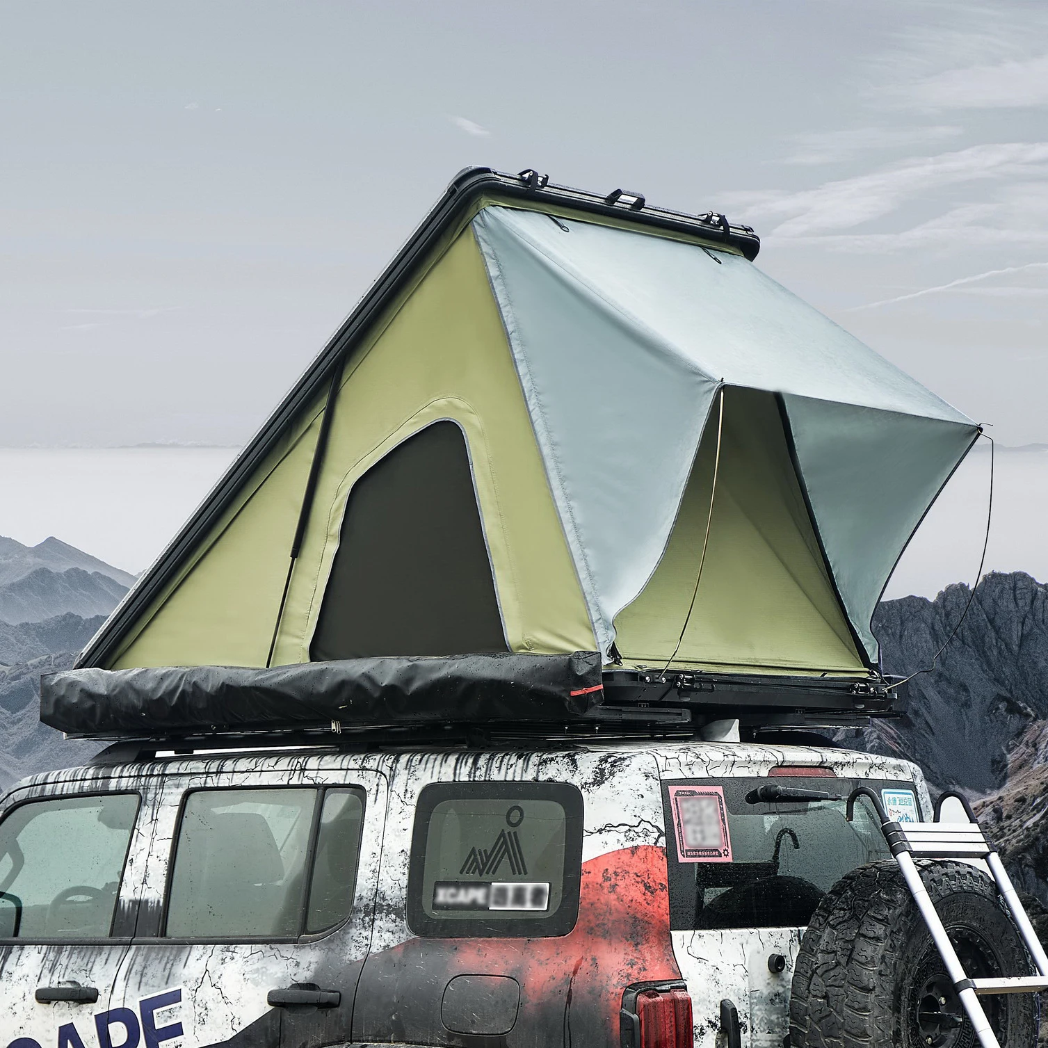 Wholesale Outdoor Clamshell Hardtop Tent Rooftop Hard Shell Cover ...