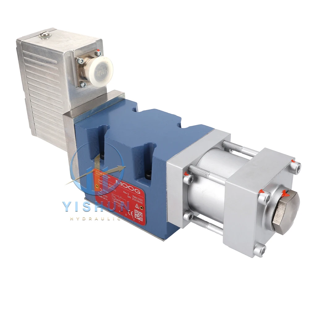 Hydraulic Servo Valve Direct Operated Electric Servo Valves D634 MOOG ...