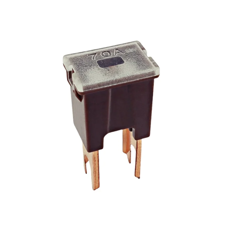 32V Car Square Fuse - Reliable Long Leg Fuse for 20A-140A