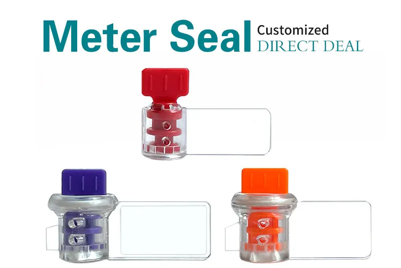 Customized Tamper Evident Utility Meter Seals - Secure & Durable