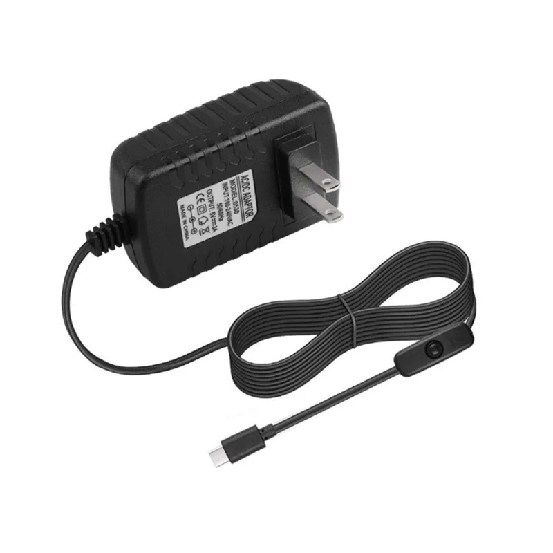 5V 1A 5V 2A 5V 3A 5V 4A Power Adapter with On/off Switch Type C for ...