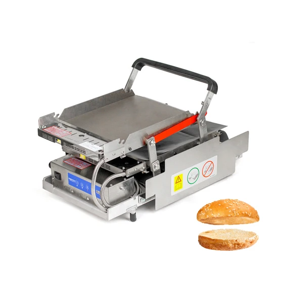 Shineho Full Automated Burger Machine Batch Bun Toaster Fast Food ...