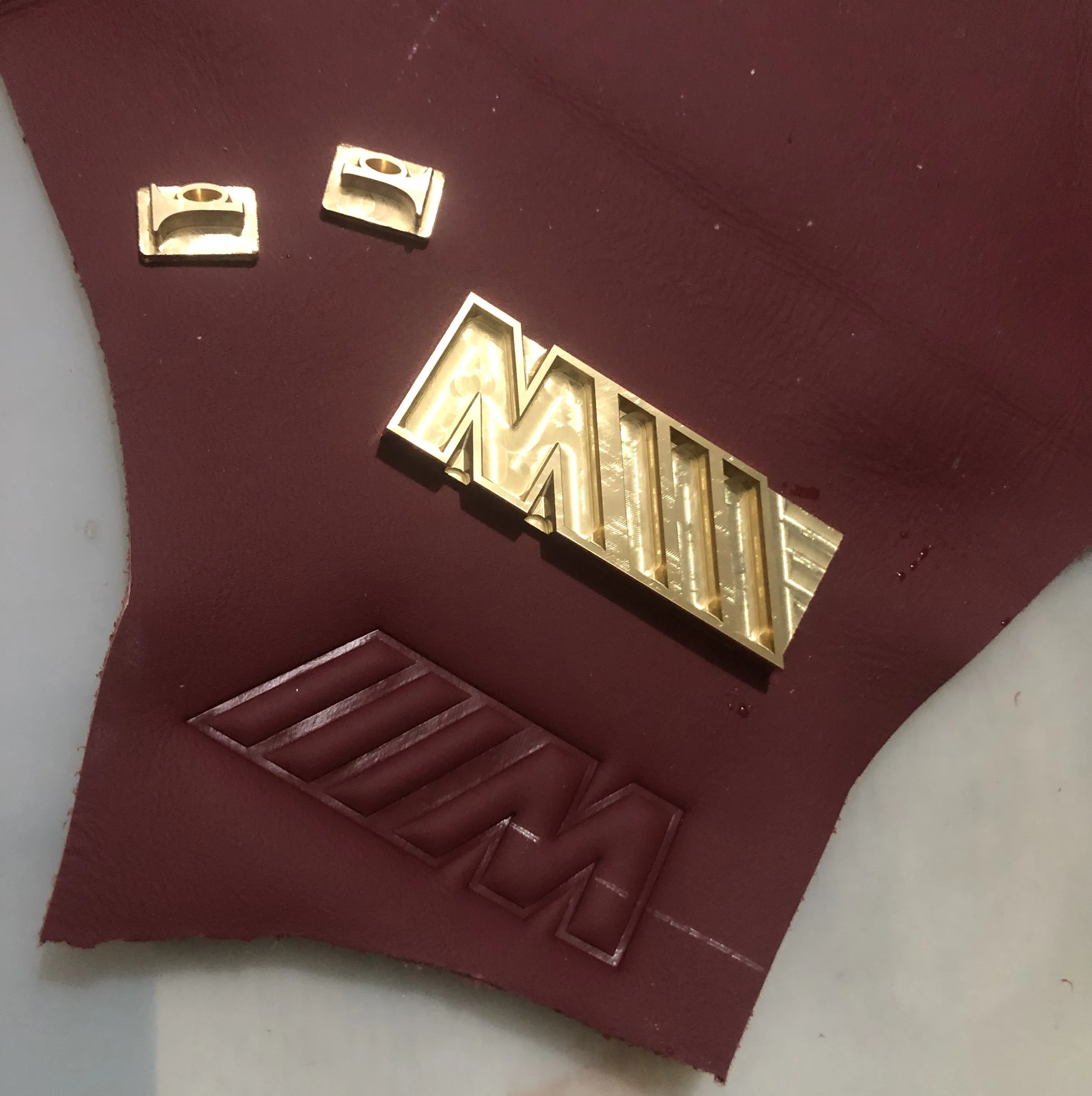 Auto Stamp Embossing Film Copper Label Brass Stamp for Automotive ...