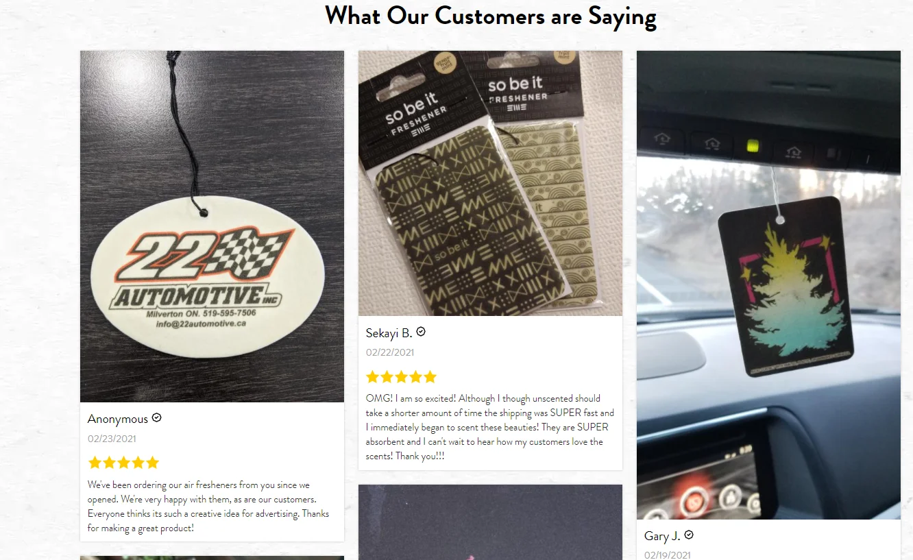 Customized Logo Paper Car Air Fragrance - Luxury & Eco-friendly