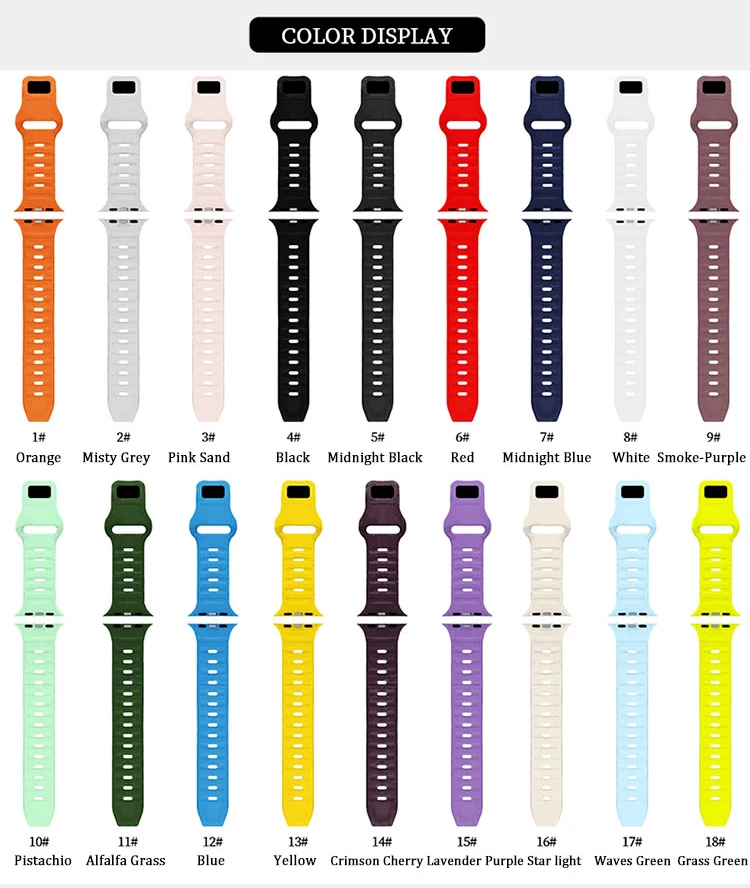 Factory Sport Silicone I Watch Bands Strap 40/45/49mm Rubber Smart ...