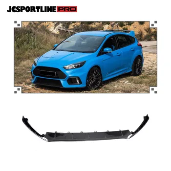 Carbon Fiber Front Bumper Lip Spoiler For Ford Focus Rs Hatchback 4 ...