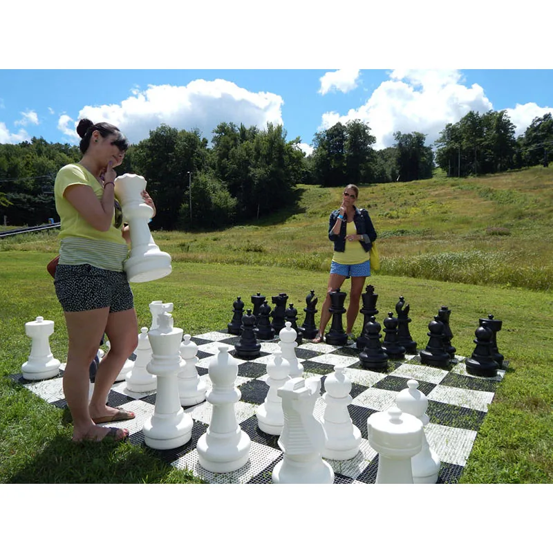 Huge Giant Chess Pieces Garden Chess Set - Fun for All Ages