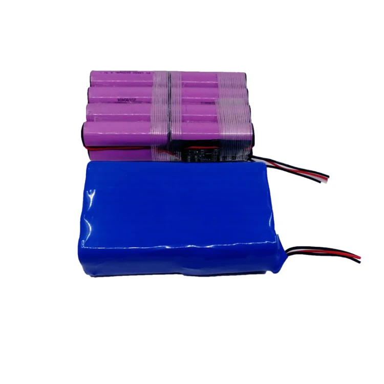 Icr18650-4s4p Li-ion Battery Pack 8800mah 14.8v 8000mah For Chauvet ...