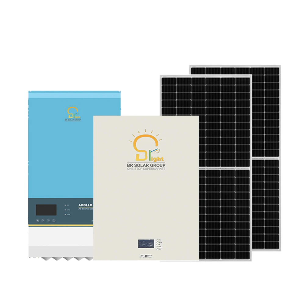 Br Solar 5kw 6kw Hybrid Solar Energy Storage System 8kw 10kw On And Off ...