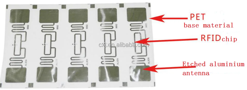 Oem Factory Price Long Range Passive 860~960mhz Uhf Sticker Alien H9 ...