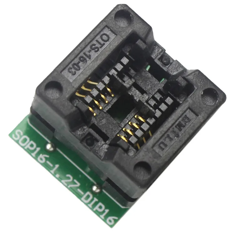 Chips originales IC tester Socket SOP-16 A dip-16 SOP-8 A DIP-8 ...