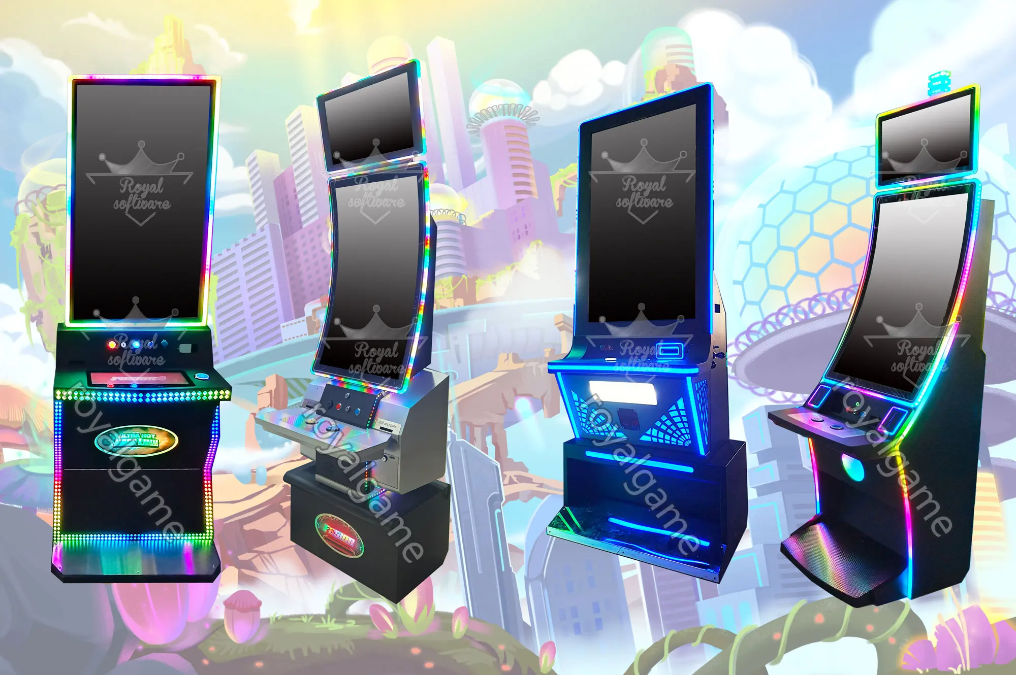 Coin Operated Game Ncg Deluxe 1 2 3 Skill Game Pc Board Gaming Machine ...