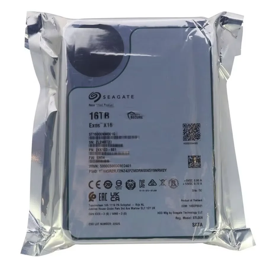 Alibaba.com: Seagate ST16000NM004J 16 TB Internal SAS 12Gb/s HDD: High ...