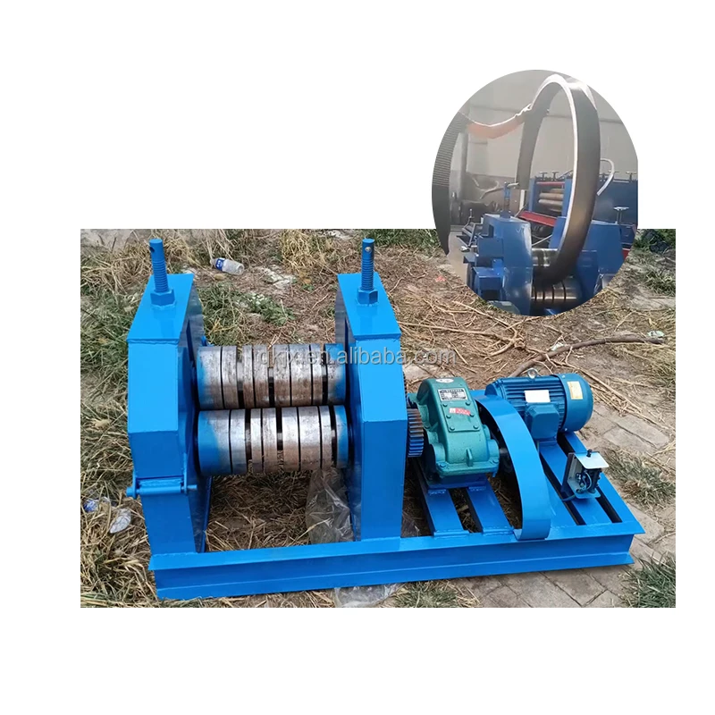 Trough Steel Winding Machine,Three-roll Rolling Machine,Mechanical ...