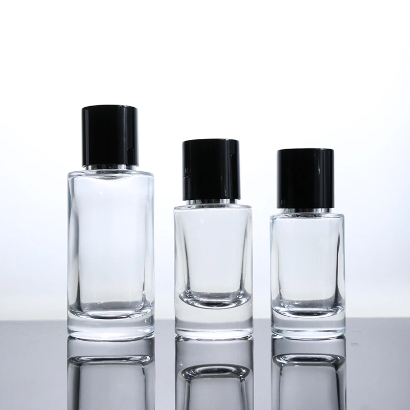 50ml/100ml Spray Perfume Glass Bottle - Transparent & Elegant