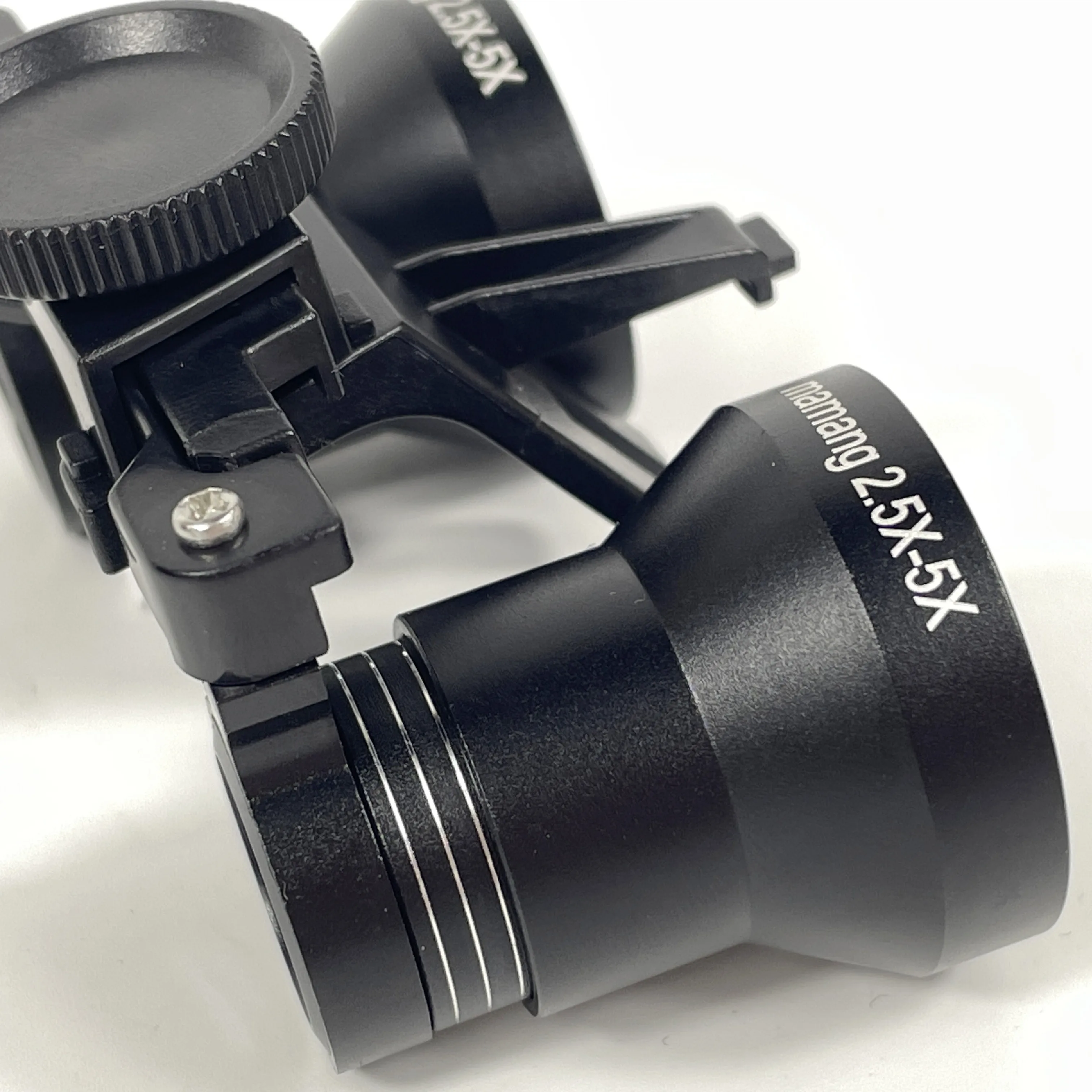 Mamang 5x Adjustable Focus Loupe Magnifier - Dental Microscope with ...