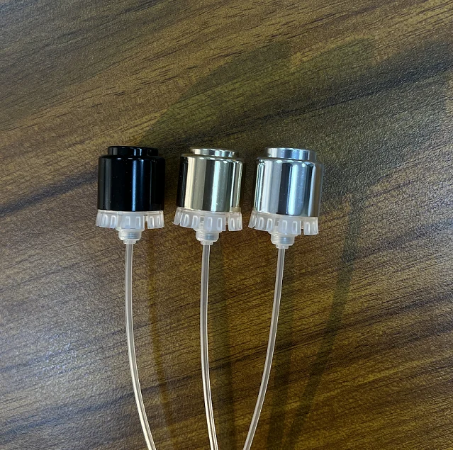 15mm Crimpless Pump - Fine Aluminum Collar & Actuator