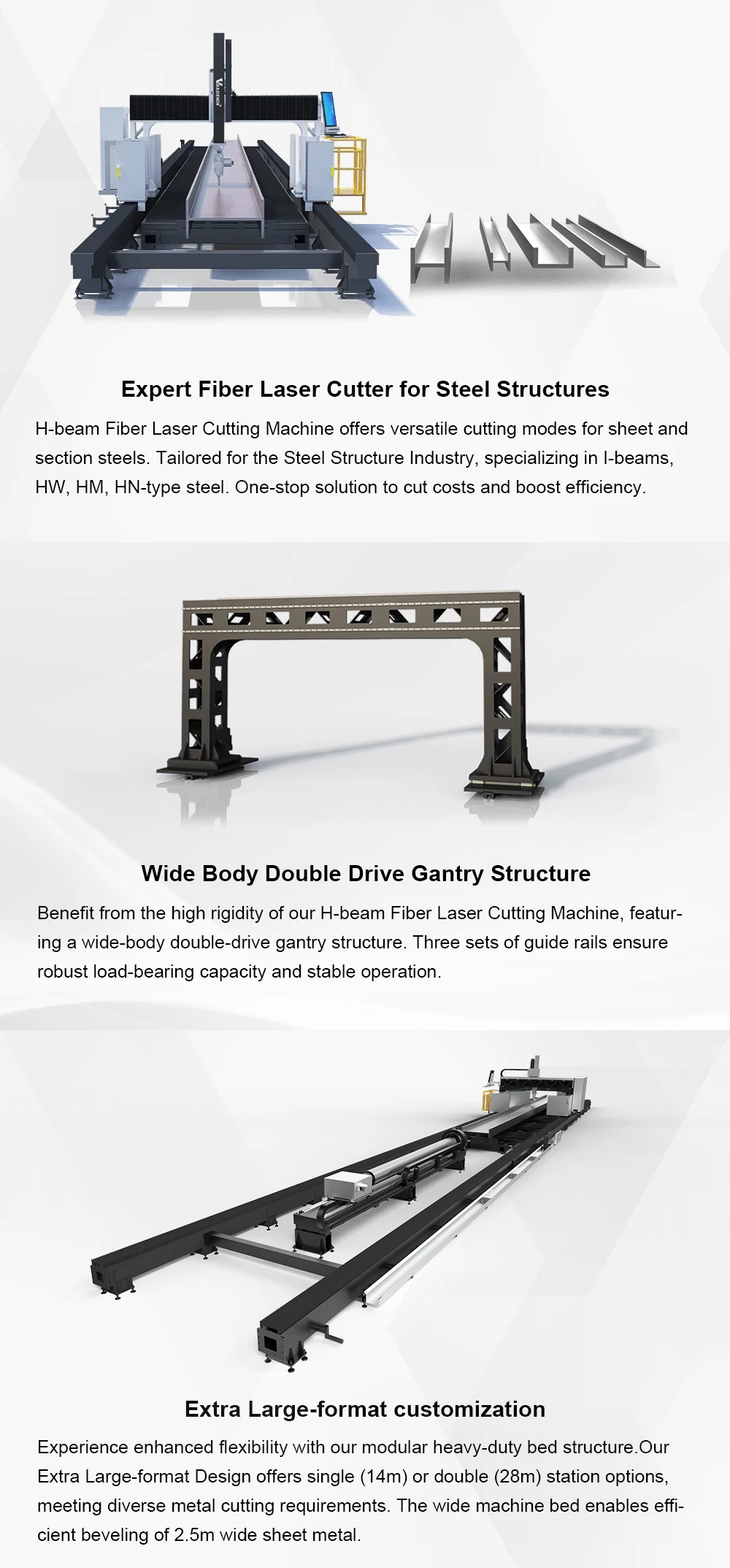 30KW 7 Axis 3d Profile U H Steel Structure Fiber Laser Tube Cutting ...