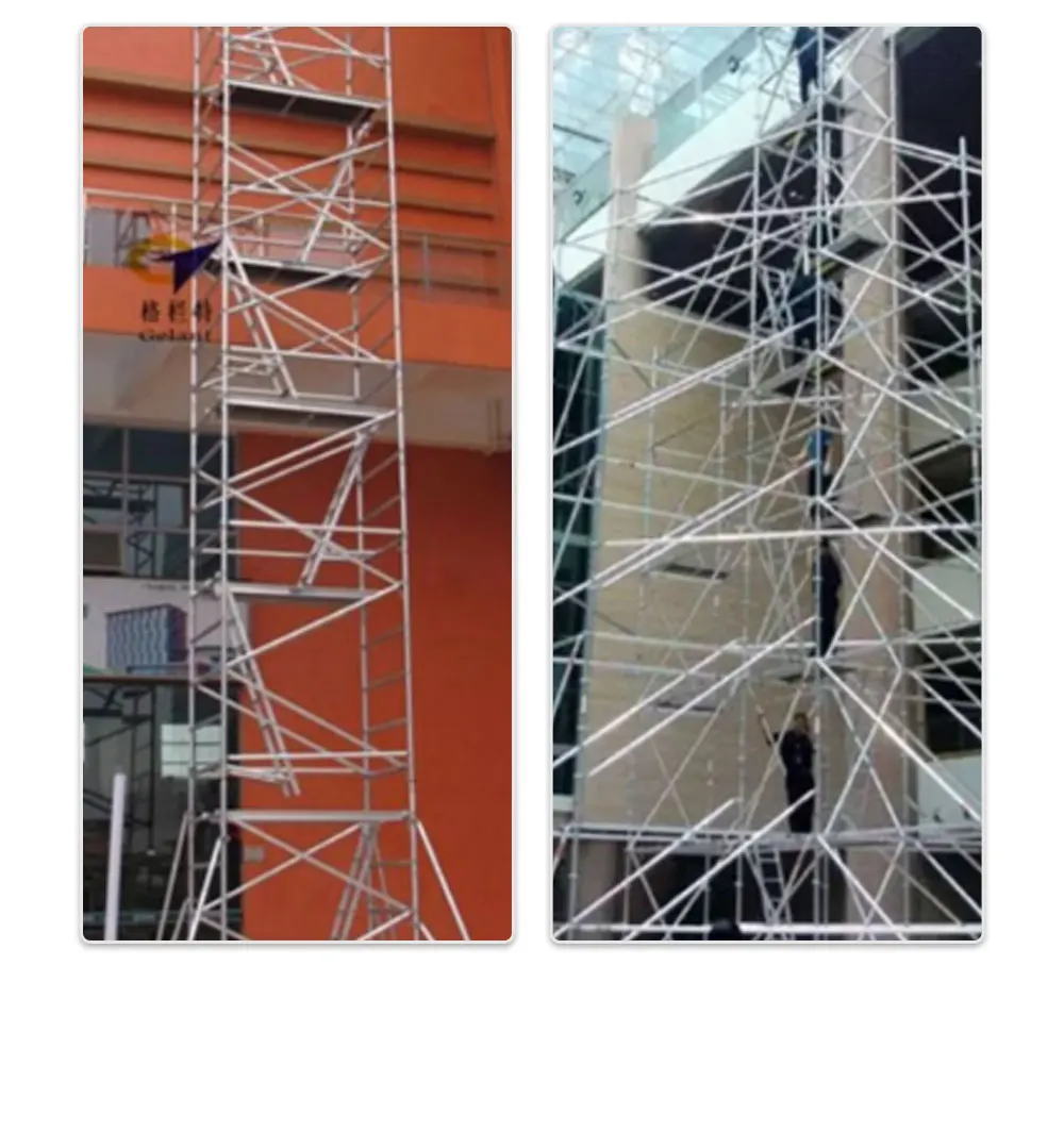 Metal Scaffolding Walk Through Ladders Material Tools Scaffoldings ...