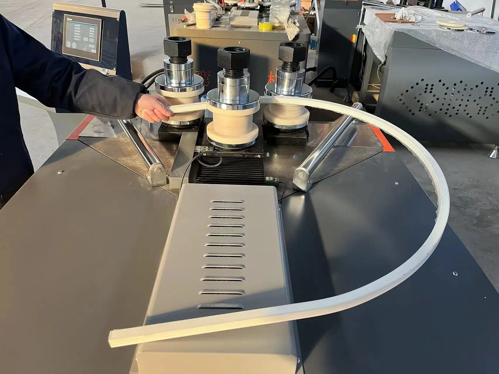 Aluminum Profile Cnc Roll Bending Machine Door And Window Bending ...