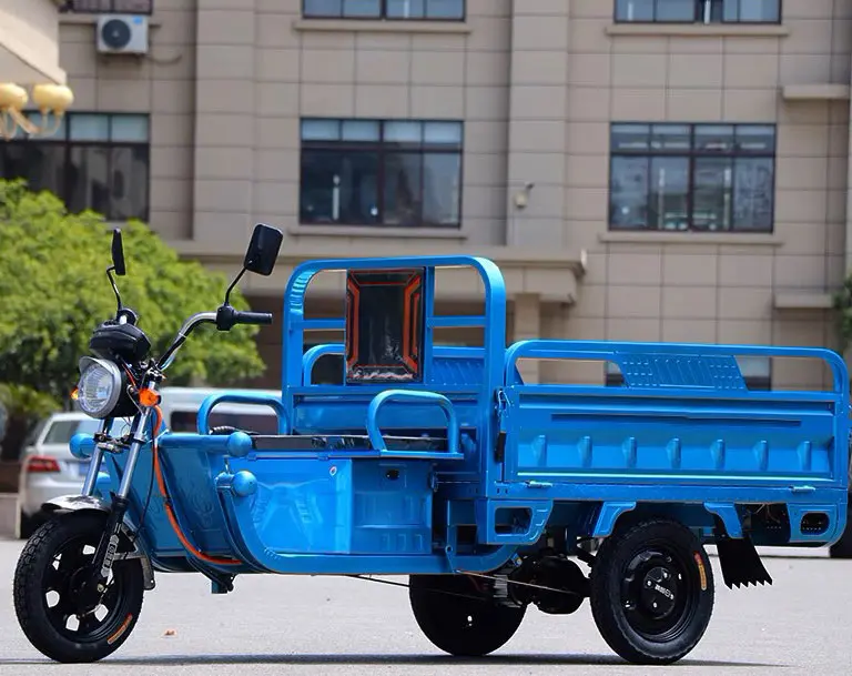 Three Wheel Electric Pickup Truck - Efficient Cargo Transport