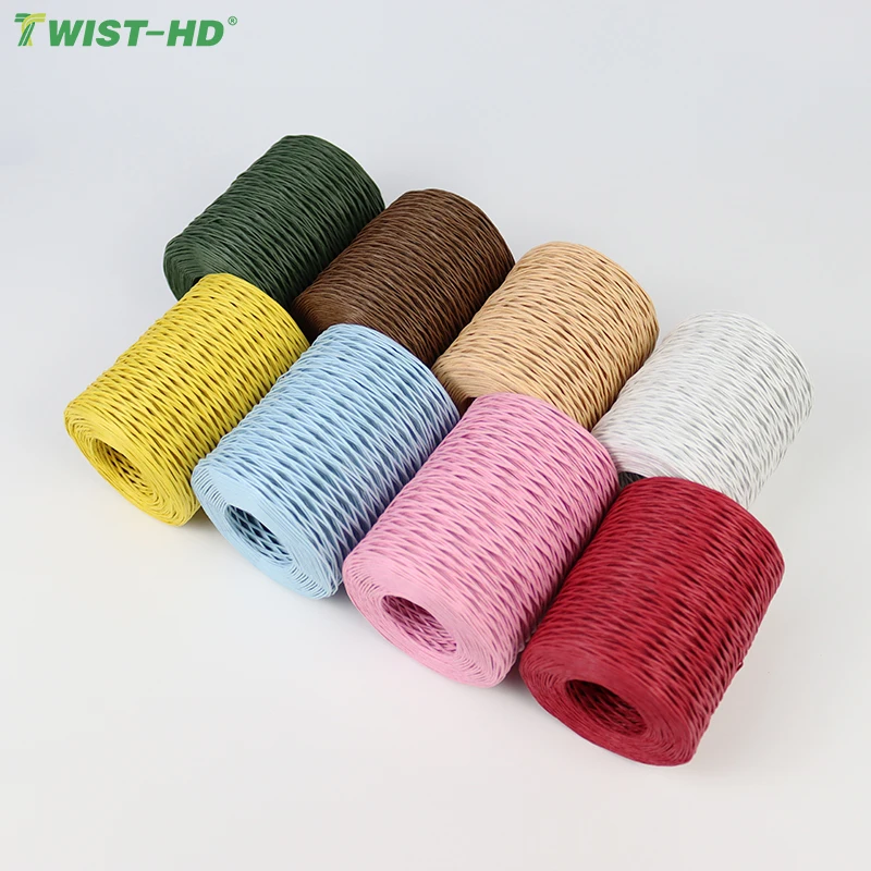 1.5 Mm 200m Long Coiled Kraft Paper Twisted Rope Vineyard Twist Tie ...