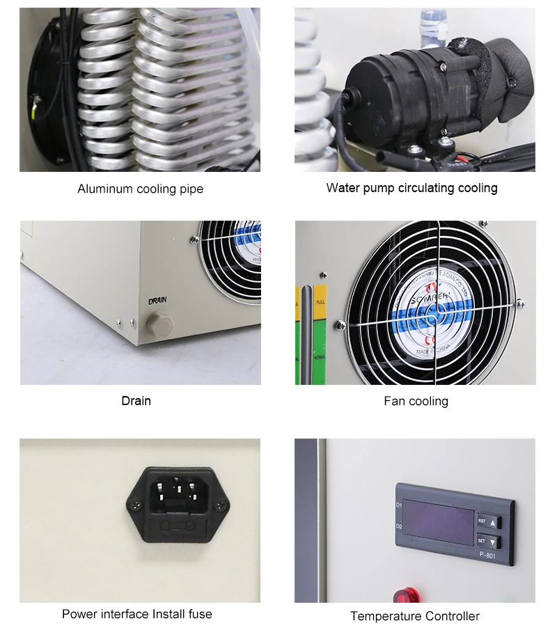 Industrial Chiller Small CW3000 Refrigeration Machine Cooling Water ...