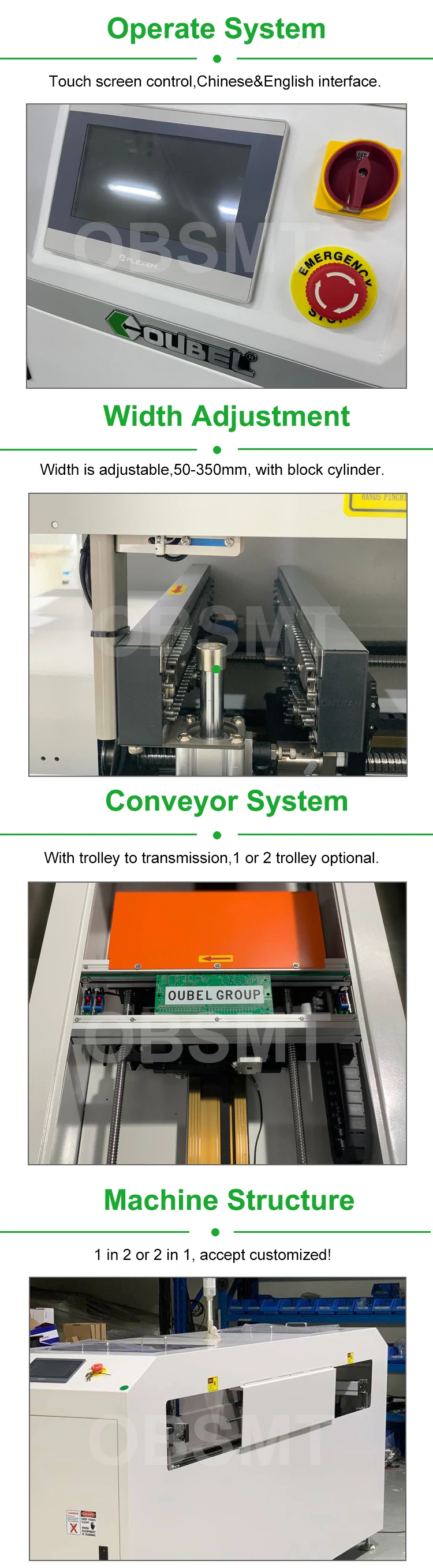High Quality Automatic PCB Shuttle Conveyor for SMT Assembly