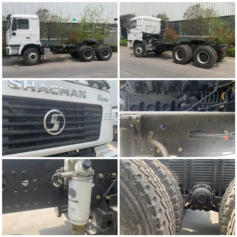 Shacman Chassis Truck - 6X4 F3000 Dump Truck Head Chassis