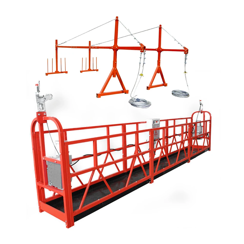 ZLP630 Electric Suspended Platform for Outdoor Construction Projects ...