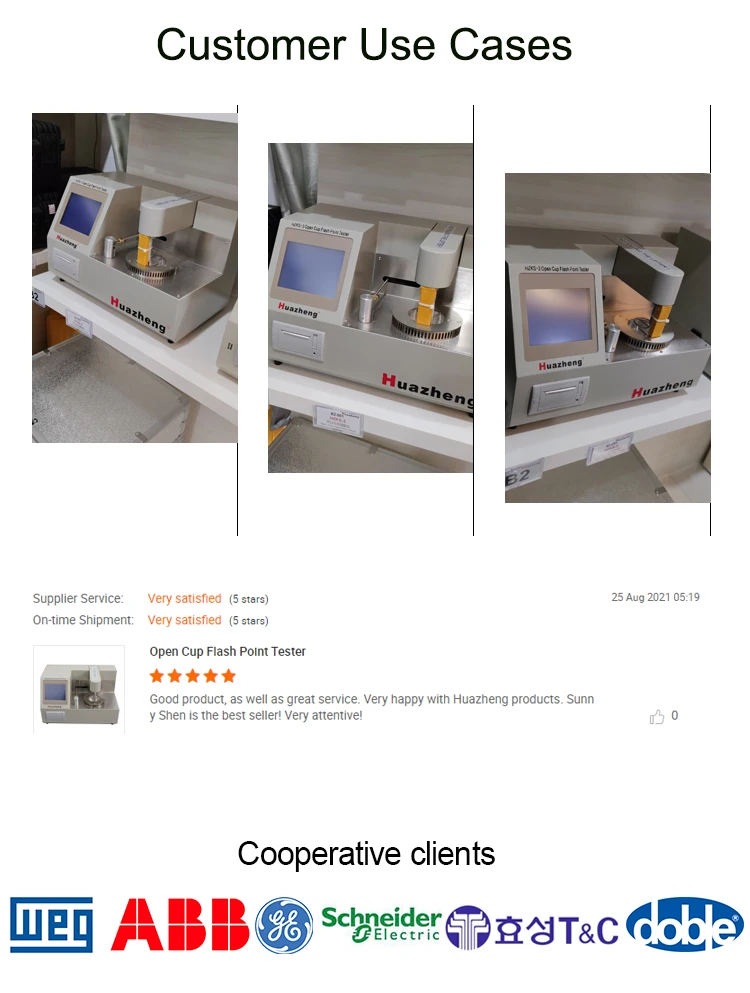 ASTM D92 Electric Ignition Cleveland Open Cup Flash Point