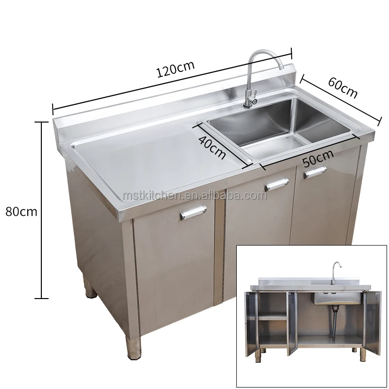 304 Stainless Steel Kitchen Sink Cabinet Sinks - Cheap & Durable