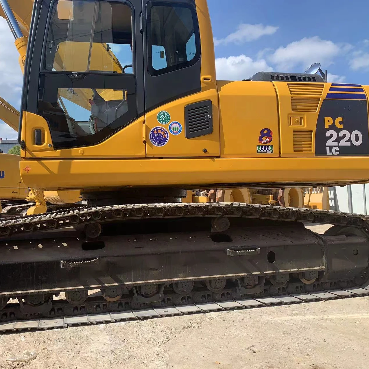 Used Komatsu Excavator Pc220 Japan Made Crawler Digger Hydraulic ...