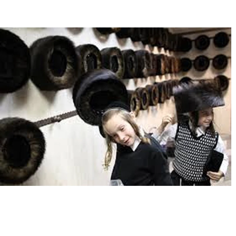 Belief Shtreimel Fur Hat for Jewish Men - Custom Size, Stylish Hasidic ...