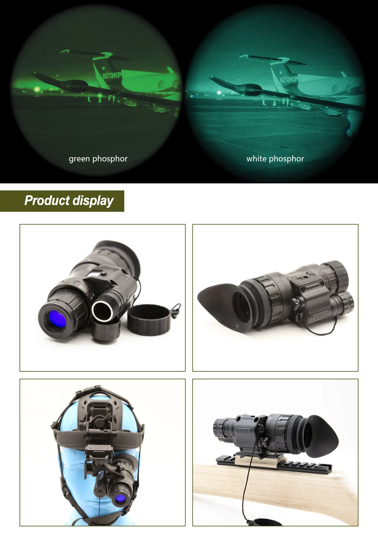 Pvs-7 Nvg Helmet Mounted Gen3 Nvg Night Vision Goggles Binoculars Gen2 ...