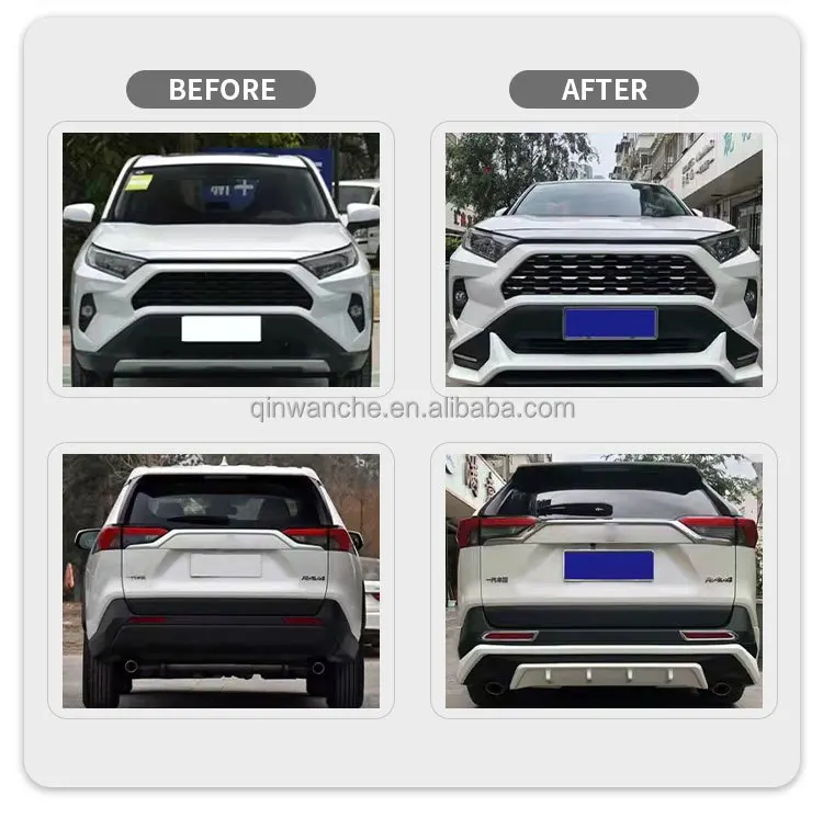 2020 for Toyota for Rav4 Full Automotive Body Kit Upgrade New Front ...