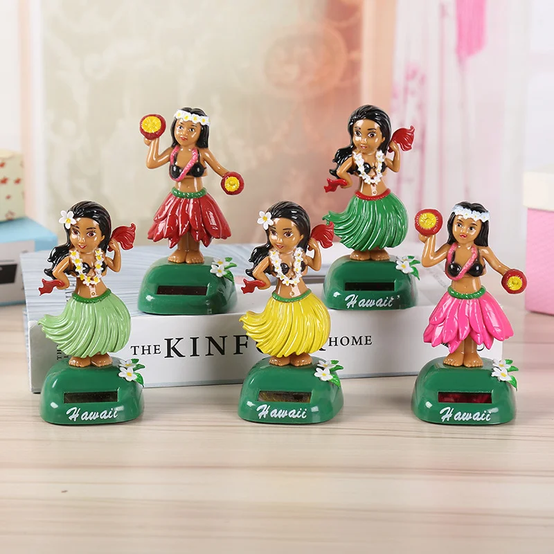 Creative Custom Resin Hula Girl Dashboard Hawaii Dancing Hula Girl for ...