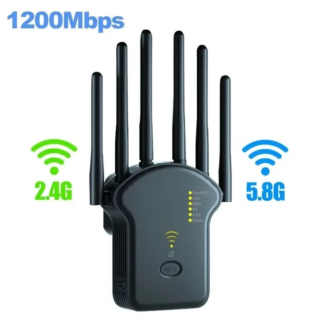 U13 1200mbps Wifi Repeater Wireless Wifi Signal Repeater High Gain 6 ...