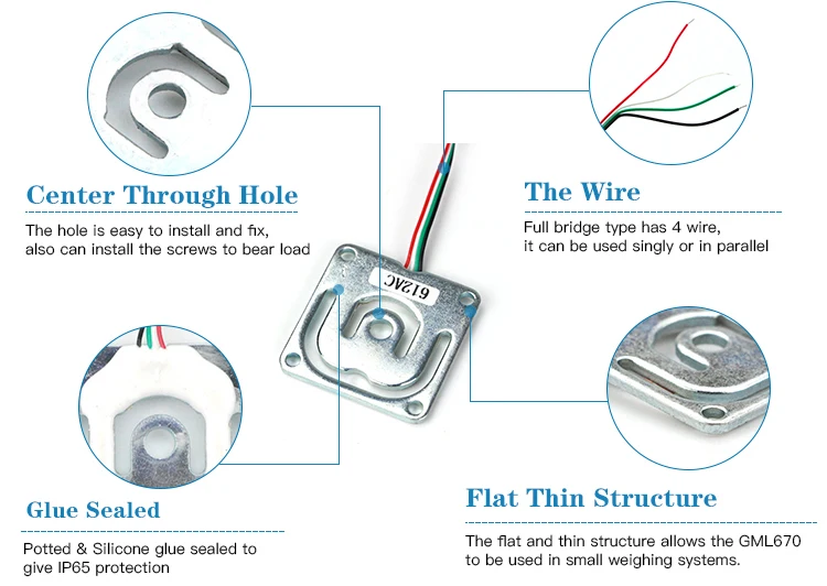 GML670 Load Cell - Cost-Effective Intelligent Household Scale