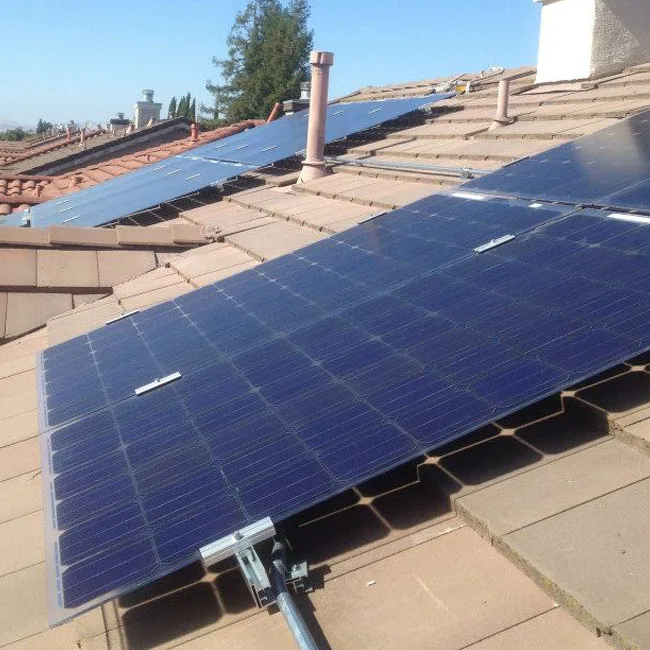 Waterproof Solar Rooftop Mounting Structure Asphalt Shingle Roof Solar ...